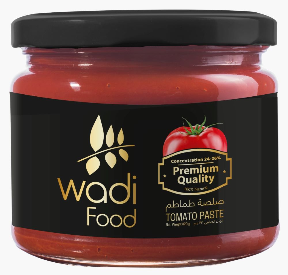 Pickles: Wadi Food Premium Tomato Paste 320gm